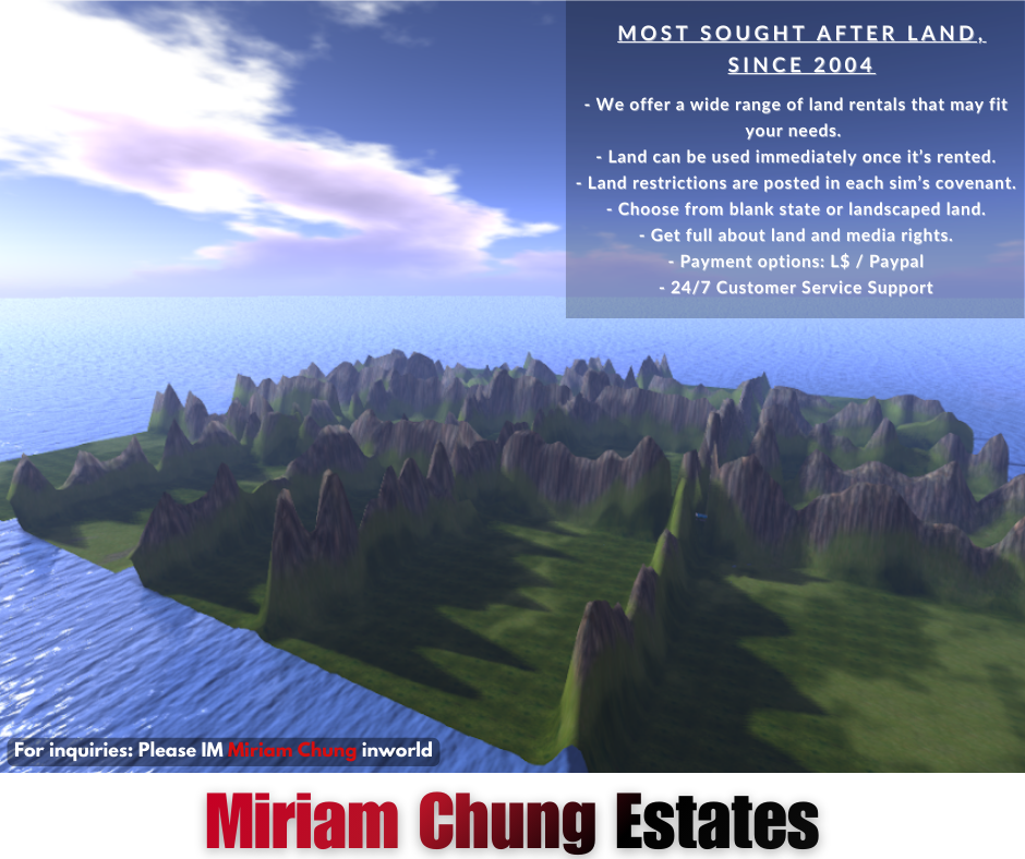 AnsheX: Second Life Land Rentals Since 2004